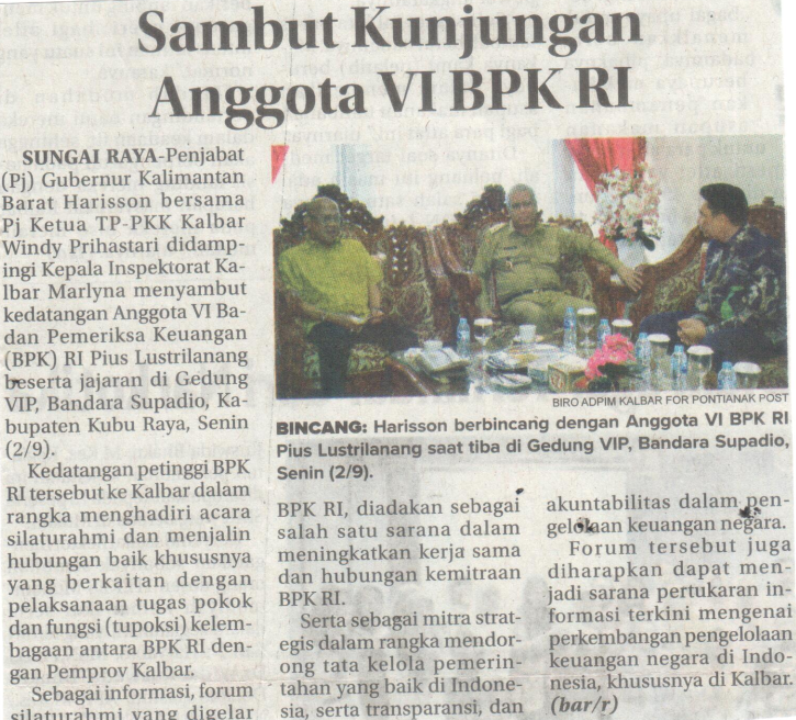 Sambut Kunjungan Anggota VI BPK RI | BPK Perwakilan Provinsi Kalimantan ... Sambut Kunjungan Anggota VI BPK RI | BPK Perwakilan Provinsi Kalimantan ...